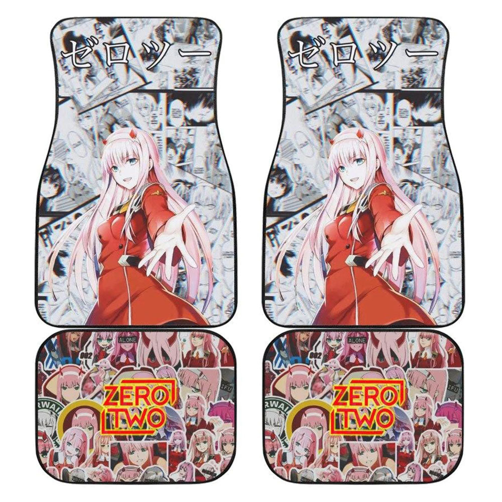 Darling In The Franxx Car Mats Zero Two Oni Darling In The Franxx Mang – Unifinz