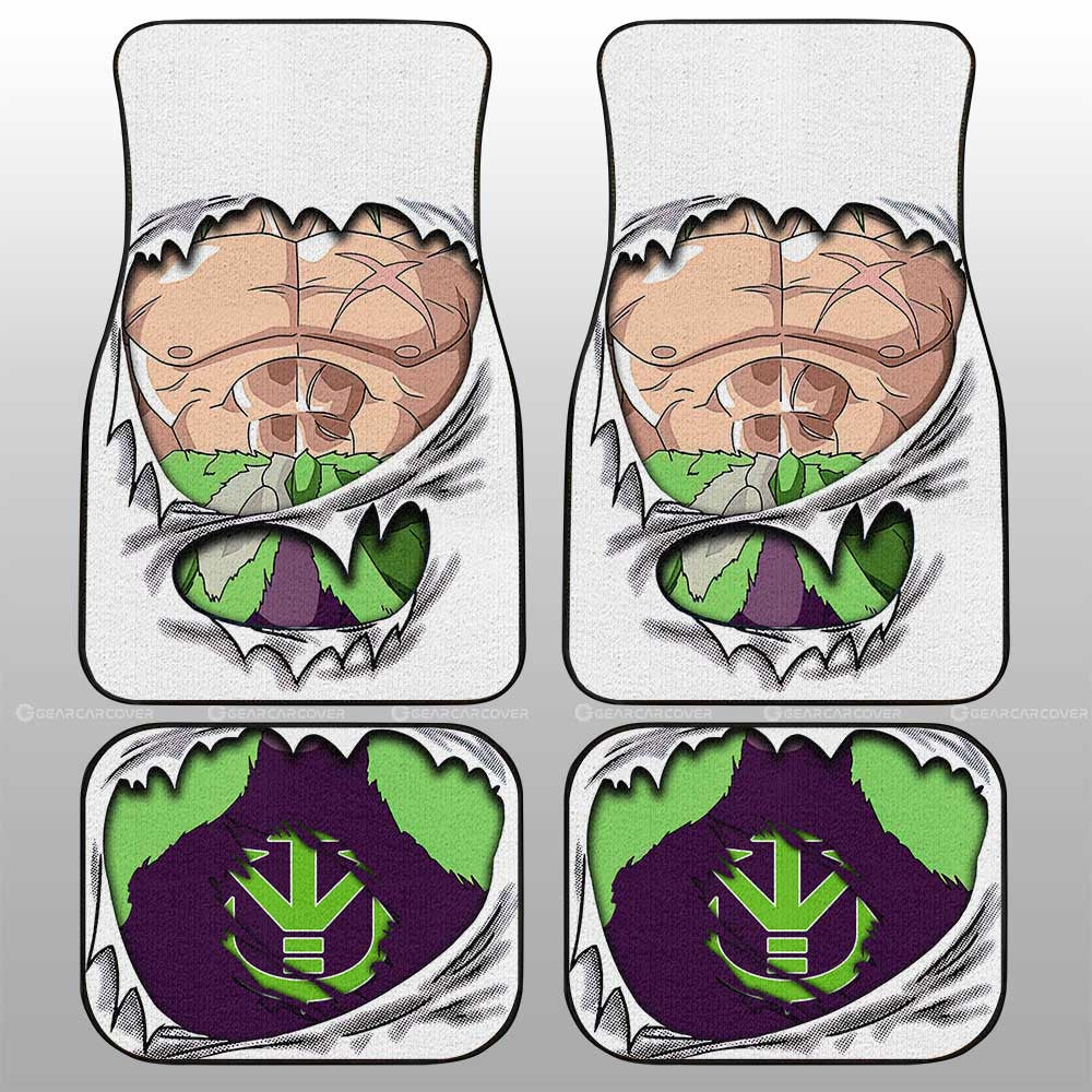 Dragon Ball Car Mats Broly Uniform Car Floor Mats Dragon Ball Car Floo ...
