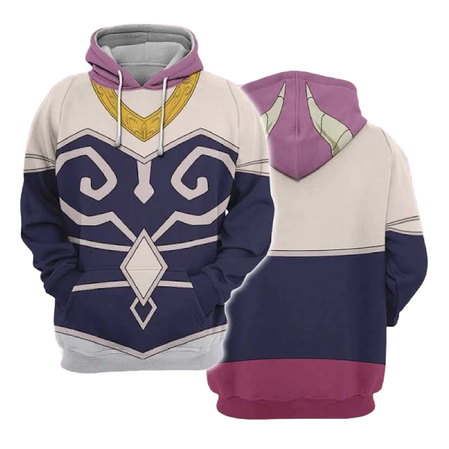 Frieren Beyond Journey’s End Hoodie Aura the Guillotine Combat Suit Co ...