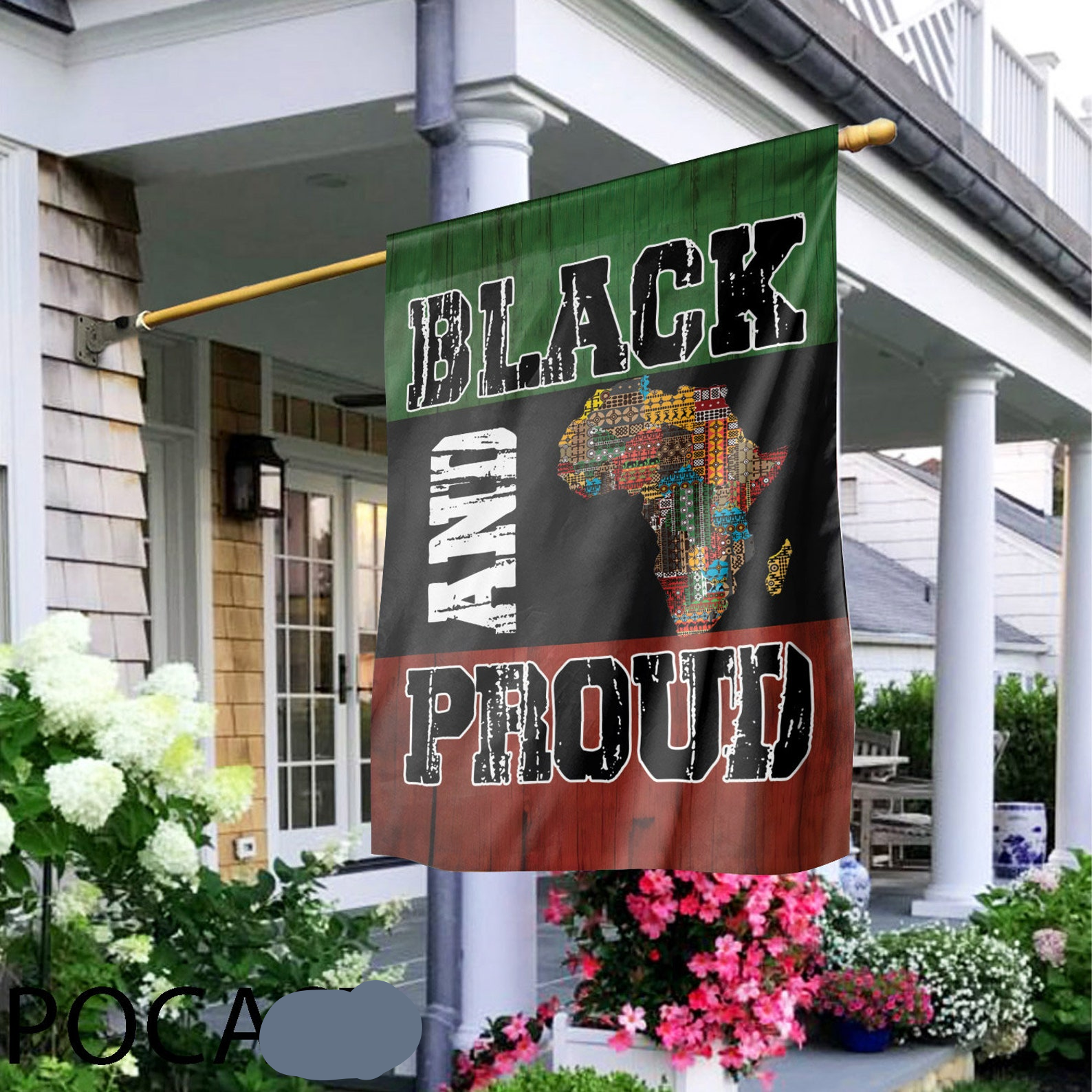 Africa American Flags Black And Proud African American Flag Colorful ...