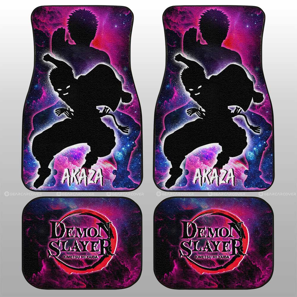 Demon Slayer Car Mats Akaza Car Floor Mats Demon Slayer Anime Floor Ma ...