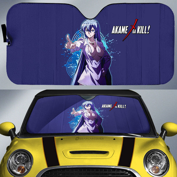 Anime Sexy Girl Esdeath Car Sunshade Custom Akame Ga Kill Anime – Unifinz