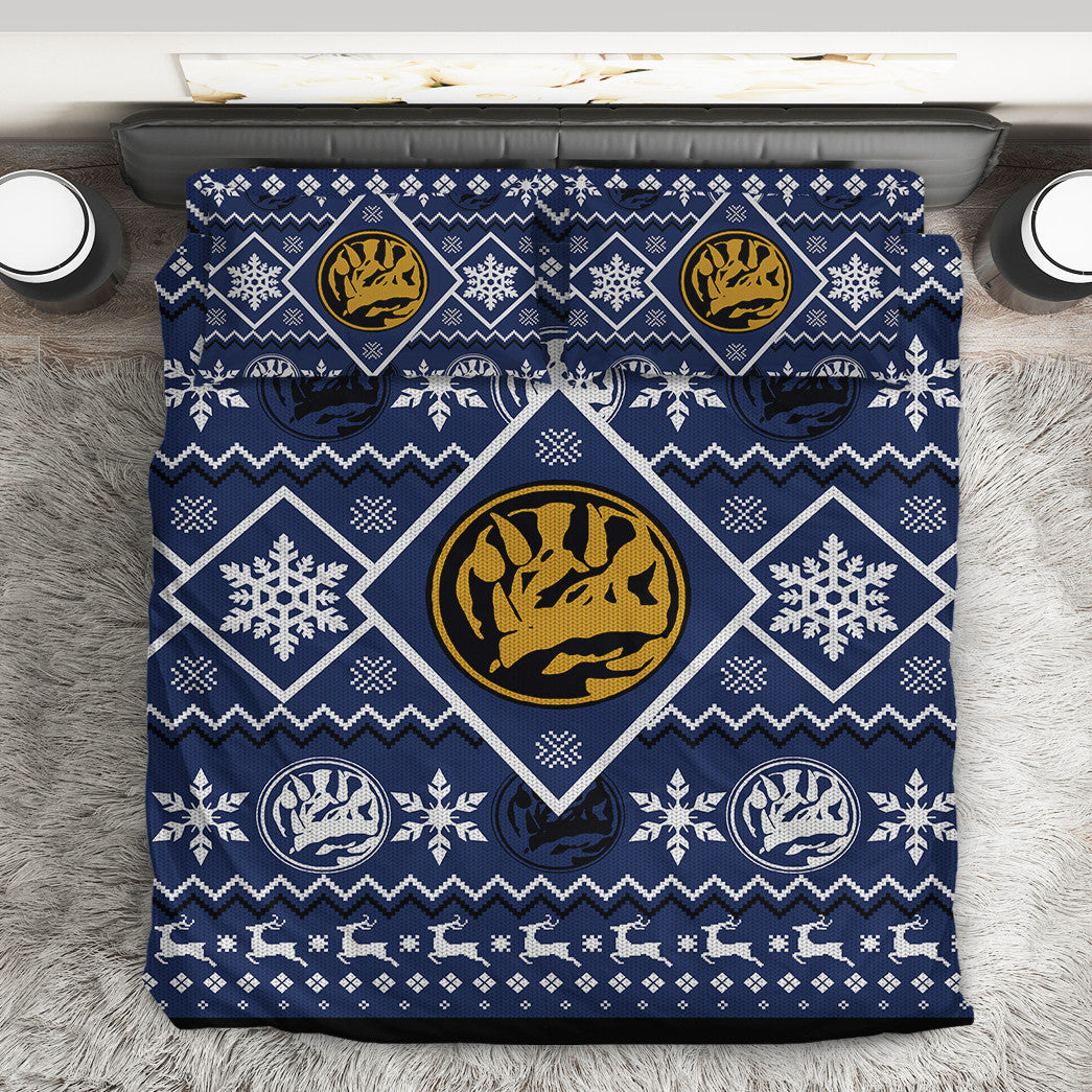 Power Ranger Bedding Set Mighty Morphin Blue Power Ranger Duvet Covers ...