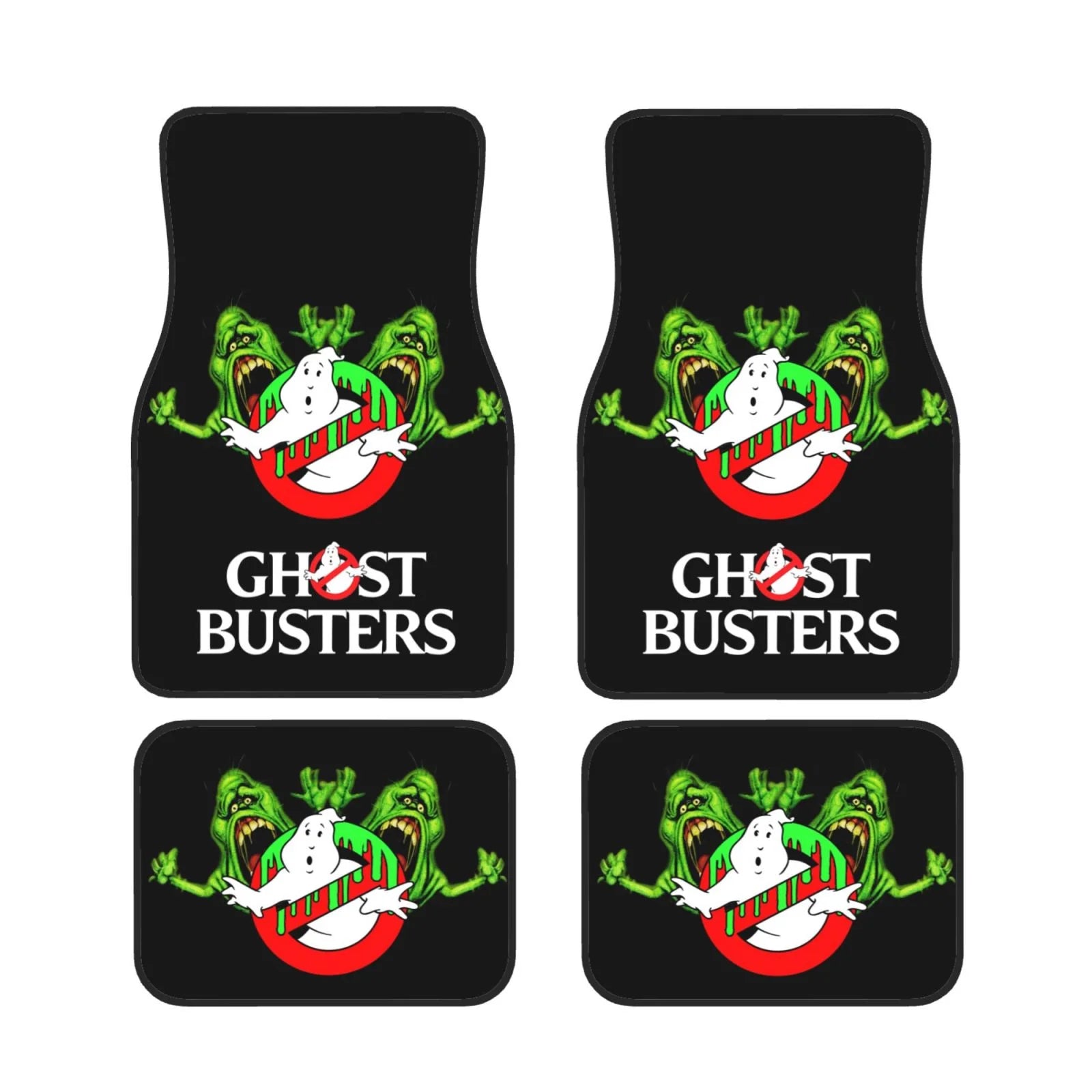 Ghostbusters Car Floor Mats Ghostbusters Symbol And Slimer Car Mats ...