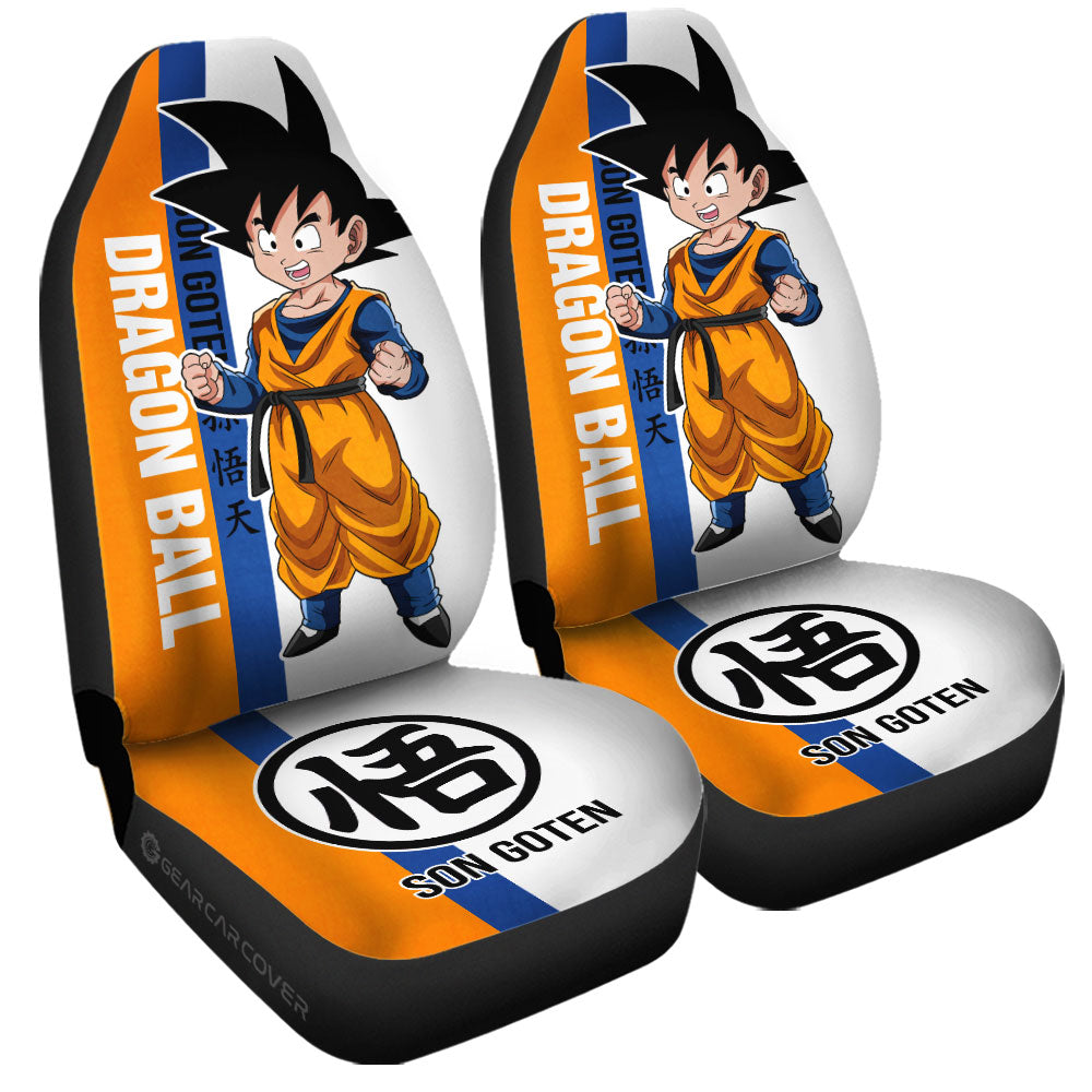 Dragon Ball Car Seat Covers Dragon Ball Son Goten Graphic Seat Covers ...