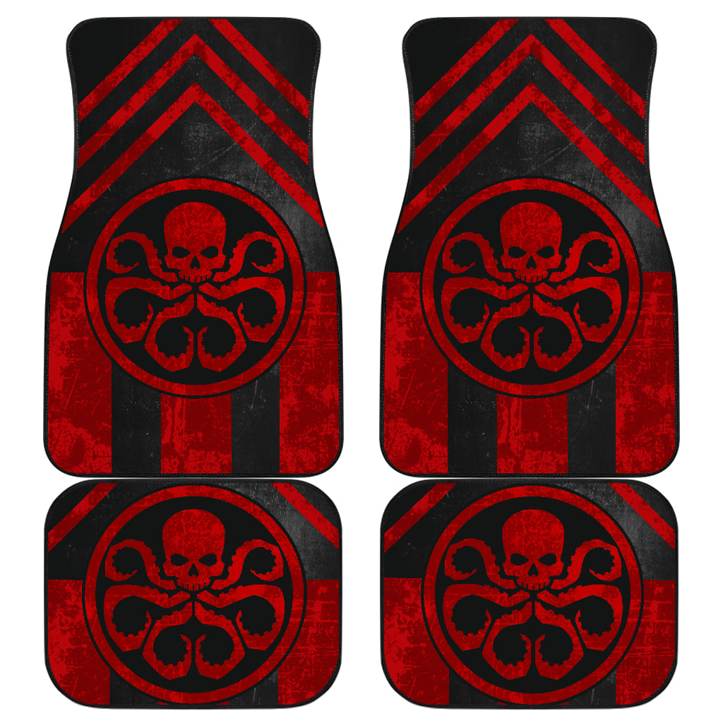 MV Car Floor Mats Hail Hydra The Villain Organization Car Mats – Unifinz
