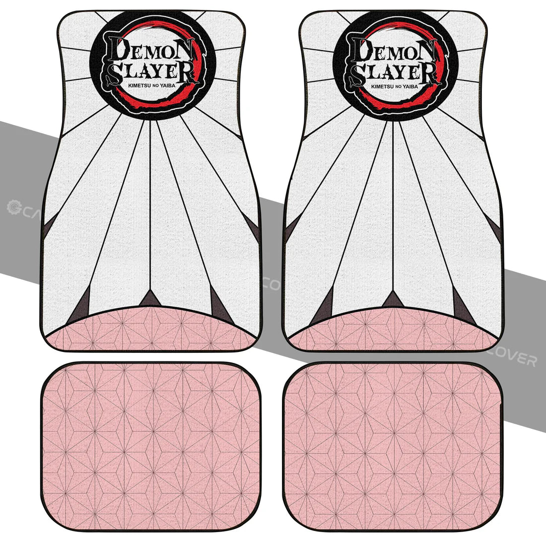 Demon Slayer Car Mats Nezuko Kamado Hanafuda Demon Slayer Car Floor Ma ...