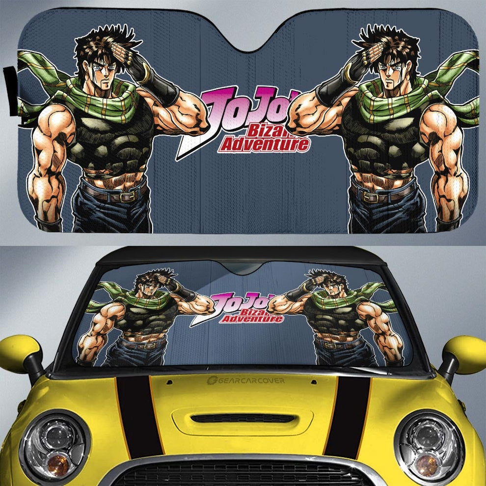 Joseph Joestar Car Sunshade Custom Main Character Bizarre Adventure ...