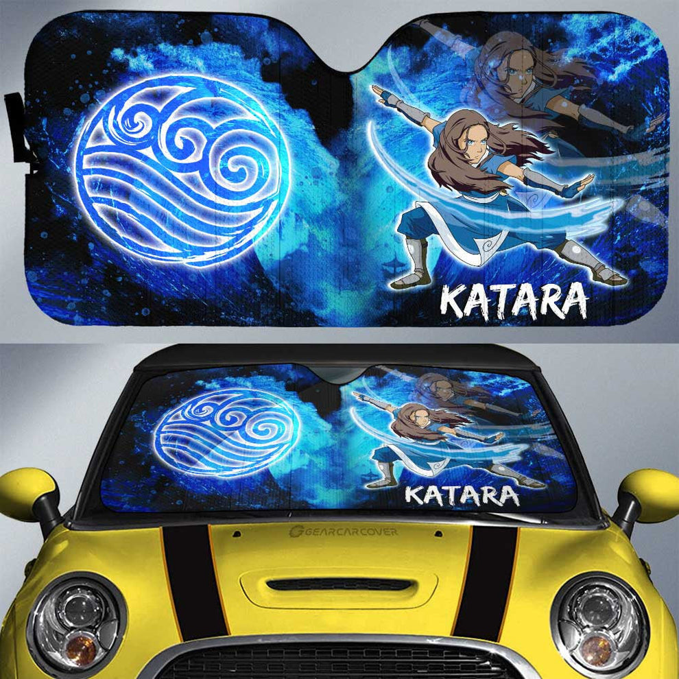 Katara Car Sunshade Custom Avatar The Last Airbender Anime – Unifinz