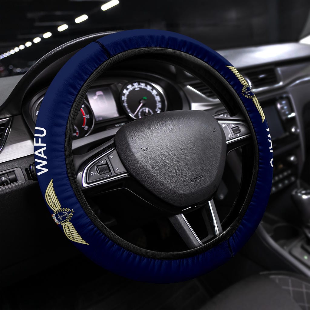 Veteran Steering Wheel Cover Royal Navy Symbol Pattern Driving Wheel C ...