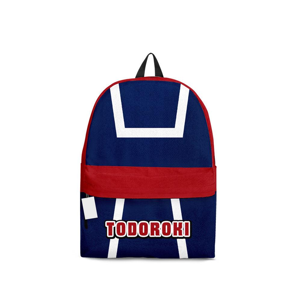 My Hero Academia Backpack Shoto Todoroki Hero Character Details Patter ...