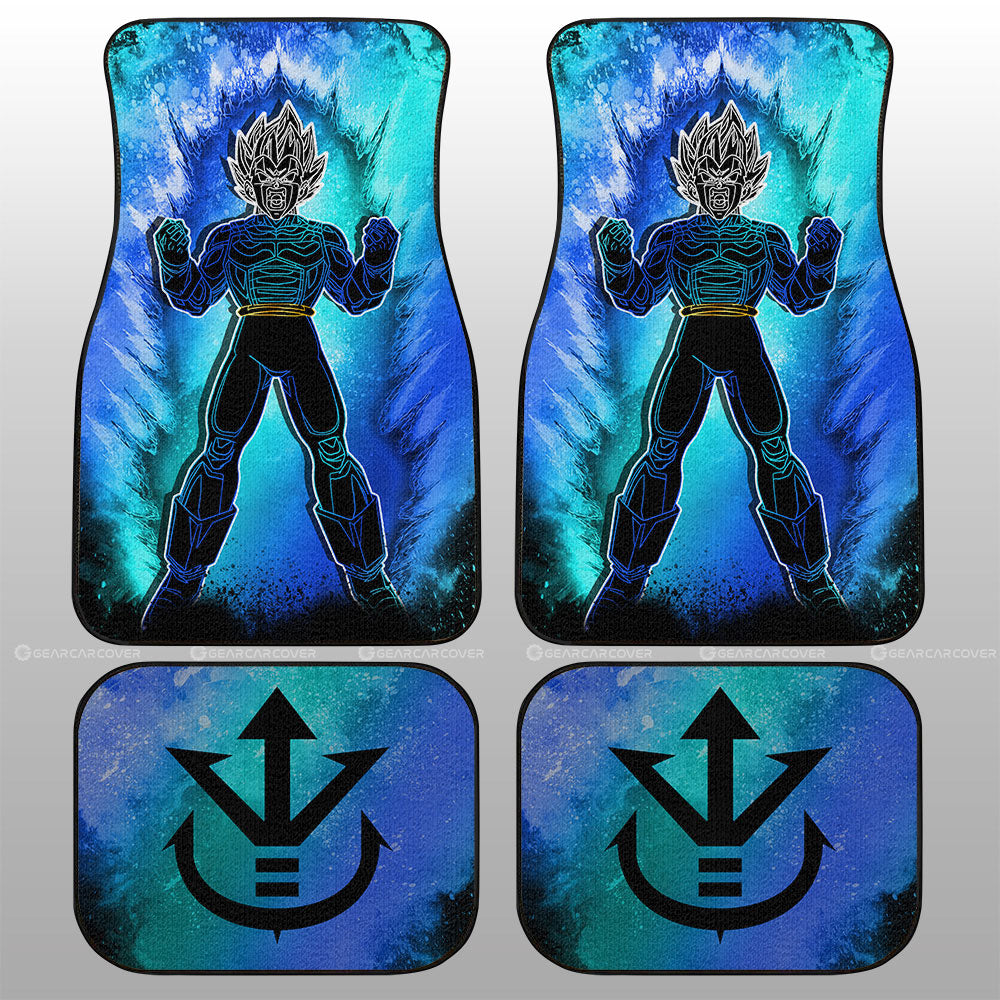 Dragon Ball Car Mats Vegeta Blue Car Floor Mats Anime Car Floor Mats ...
