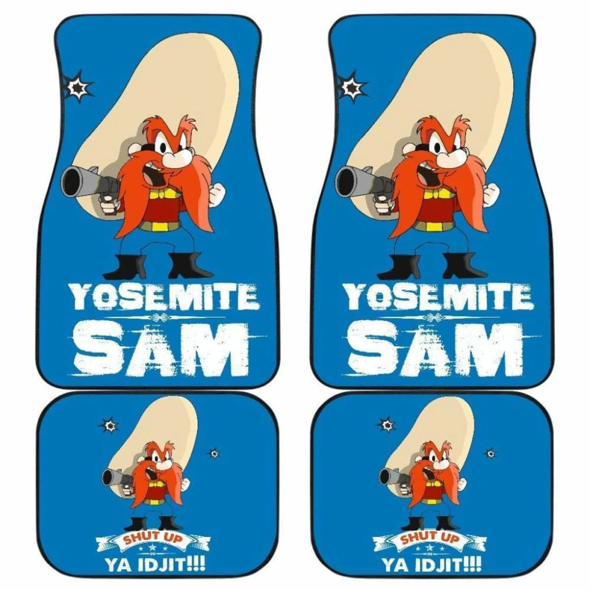 Looney Tunes Car Floor Mats Looney Tunes Yosemite Sam Character Car Ma ...