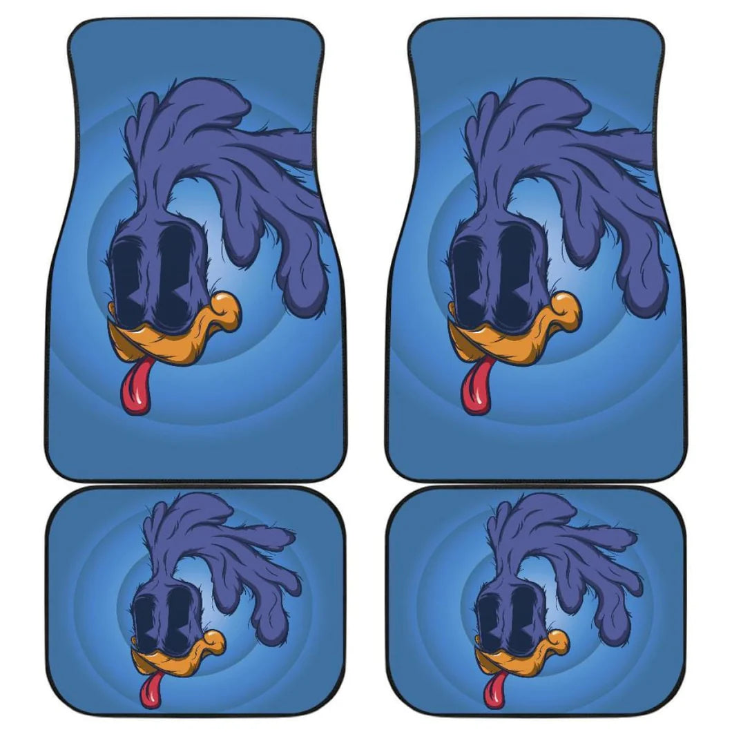 Looney Tunes Car Floor Mats Looney Tunes Weird Face Road Runner Car Ma ...