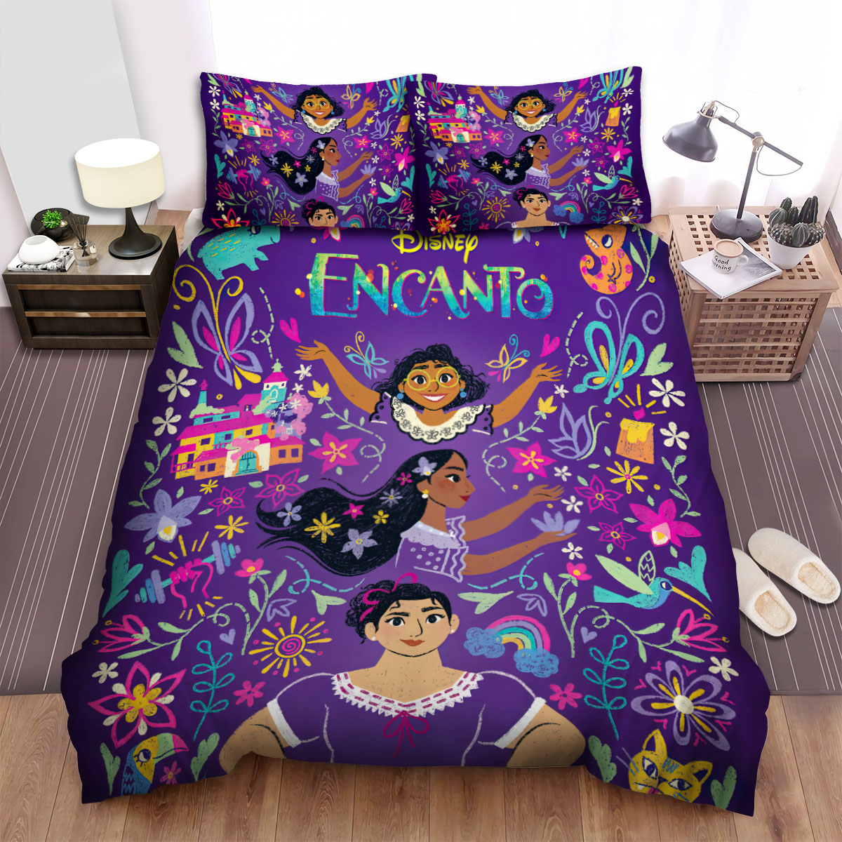 Encanto Bedding Set DN Encanto A Tale Of Three Sisters Duvet Covers Pu ...