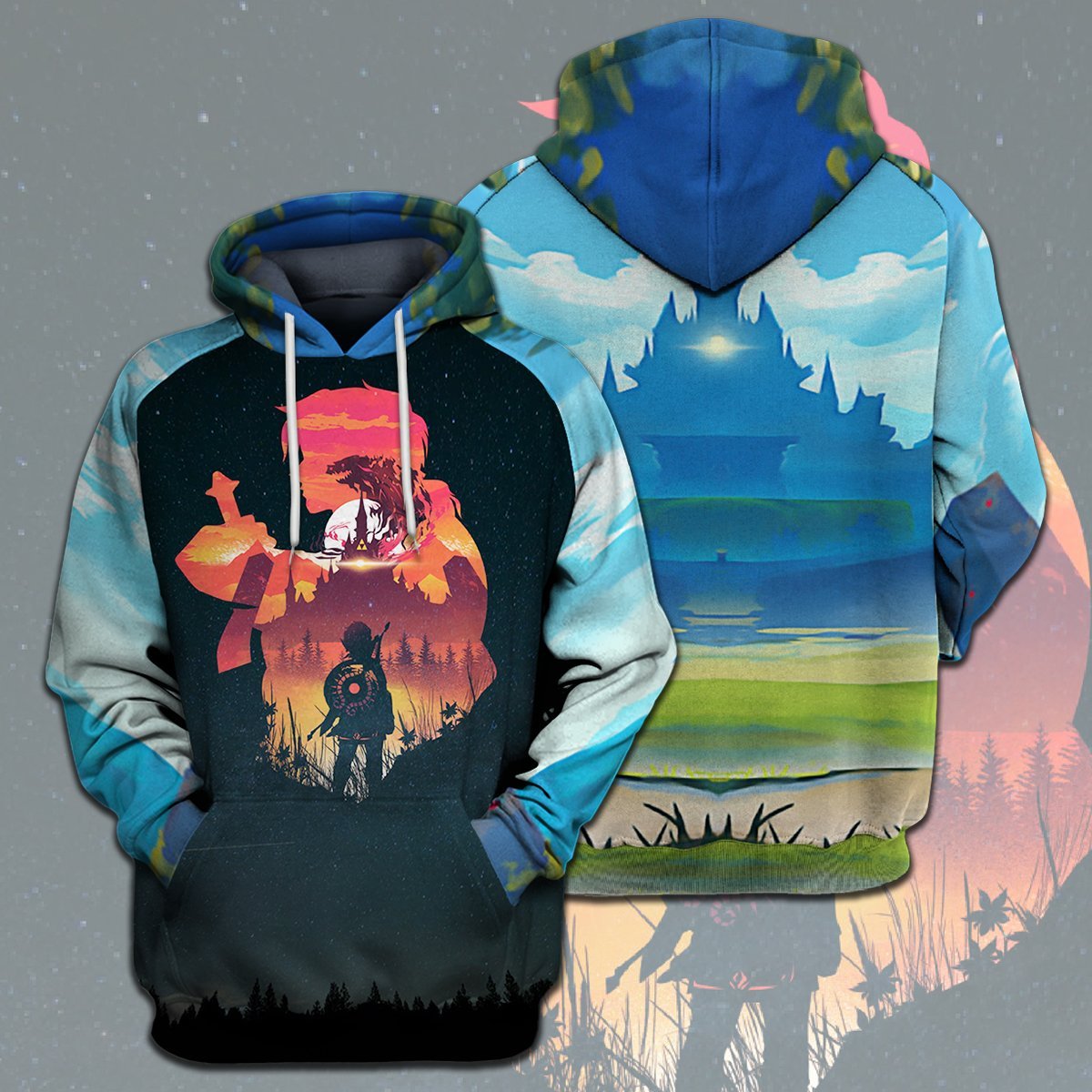 Legend Of Zelda Shirt Link Botw Hyrule's Castle T-shirt Legend Of Zeld ...