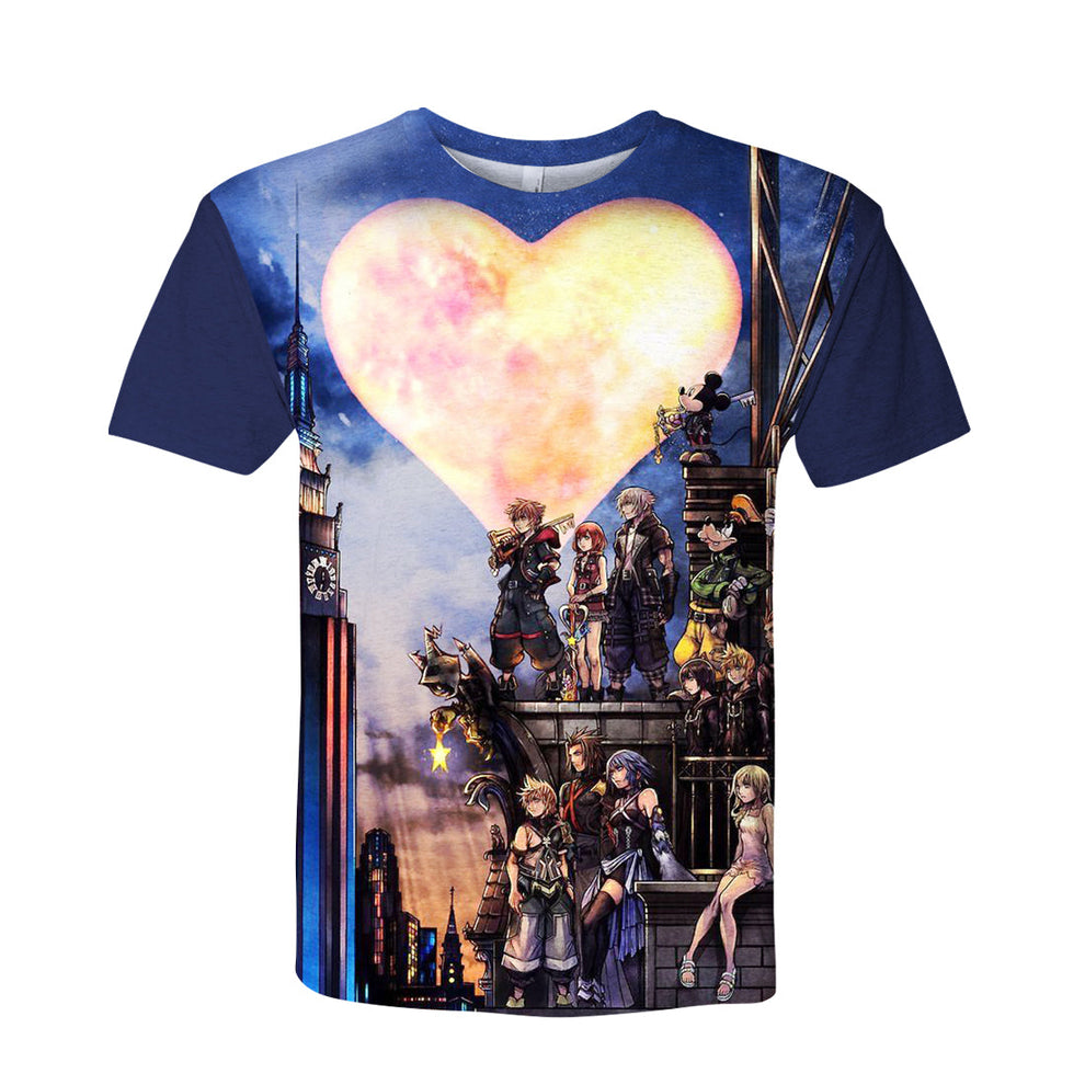 Kingdom Hearts Hoodie Kingdom Hearts T-shirt Amazing Kingdom Hearts Sh ...