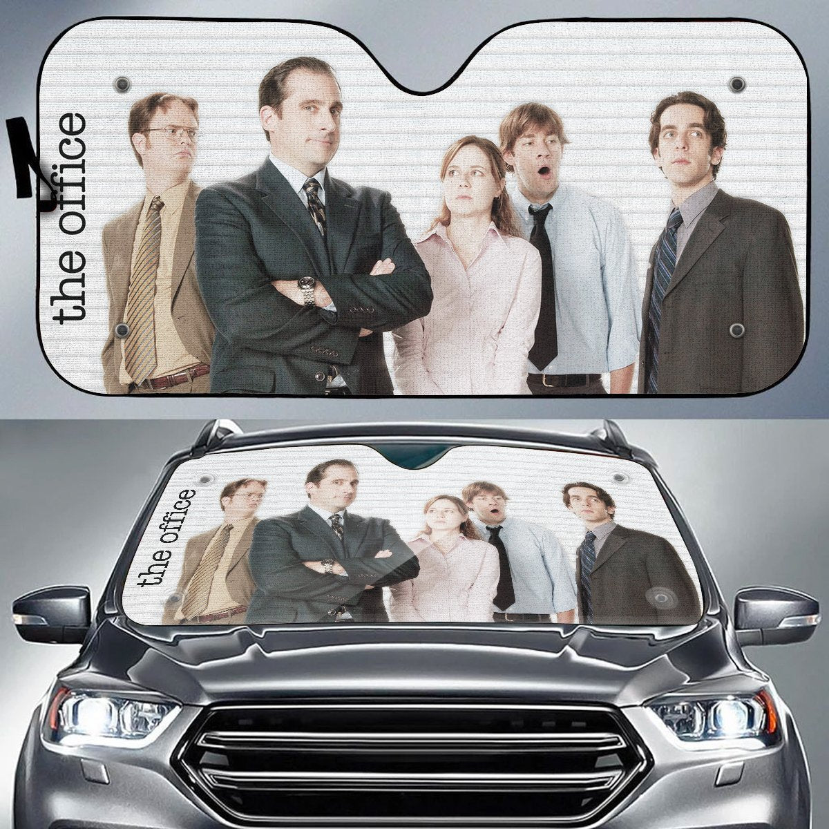 Unifinz The Office Car Sun Shade The Office Cast Character Michael Sco